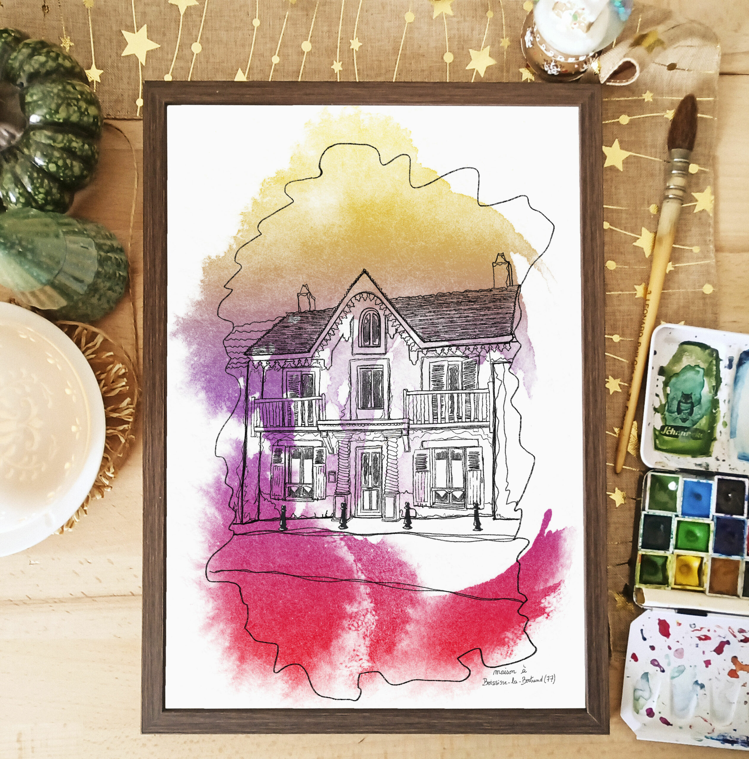 Collection Les Croquis Colorés - AlineDzieja- illustratrice et artiste ...